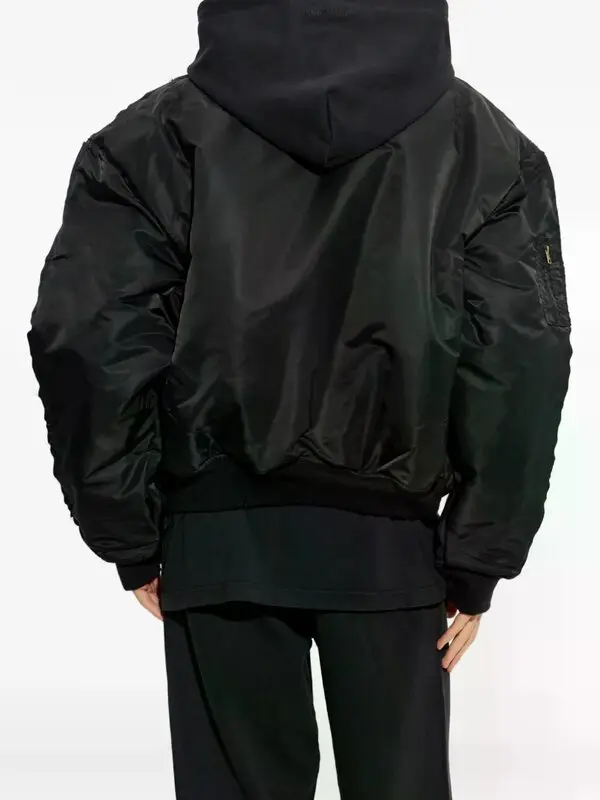 Vetements X Alpha Industries Hooded Bomber Jacket