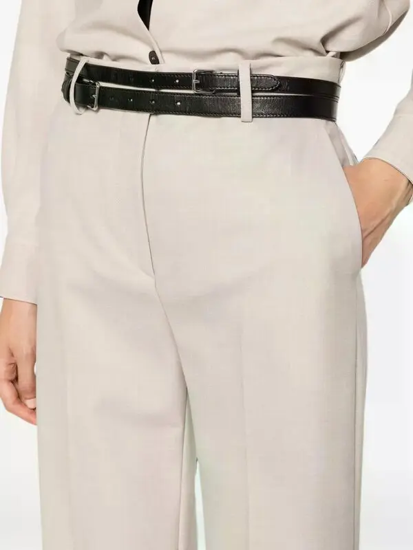 Antonelli Firenze Robinia Pressed-crease Straight-leg Trousers