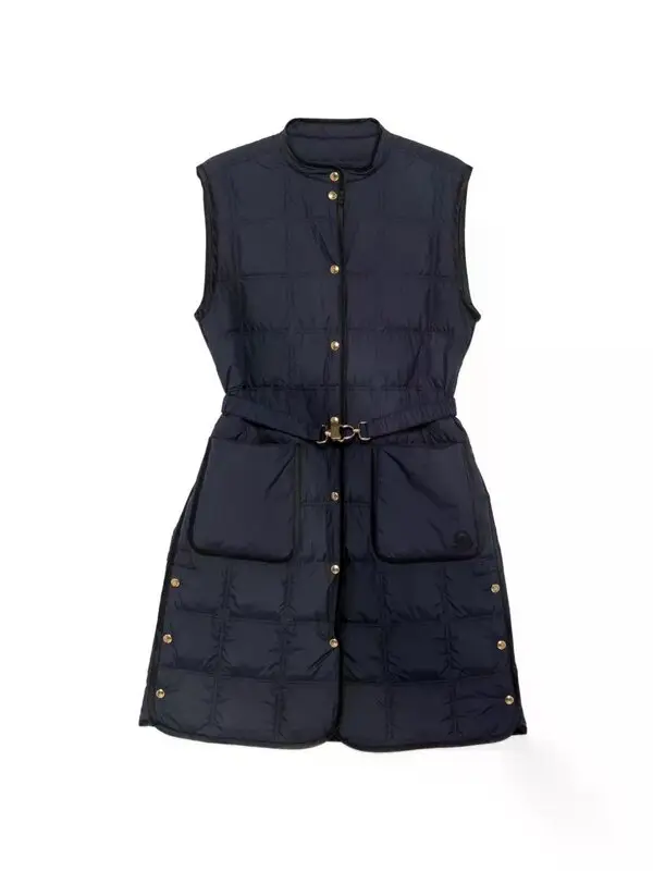 Moncler Cygnette Quilted Gilet - Blue