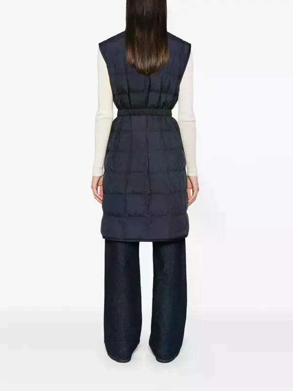 Moncler Cygnette Quilted Gilet - Blue