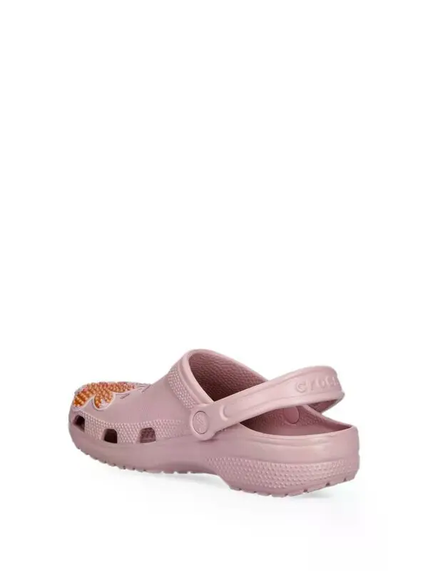 CROCS Floral-applique Clogs