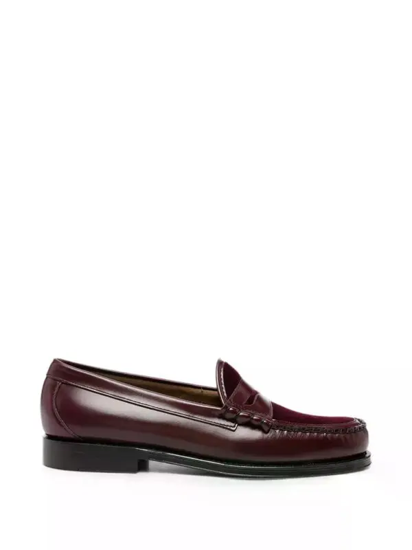 G.H.BASS Weejun Heritage Loafers - Red