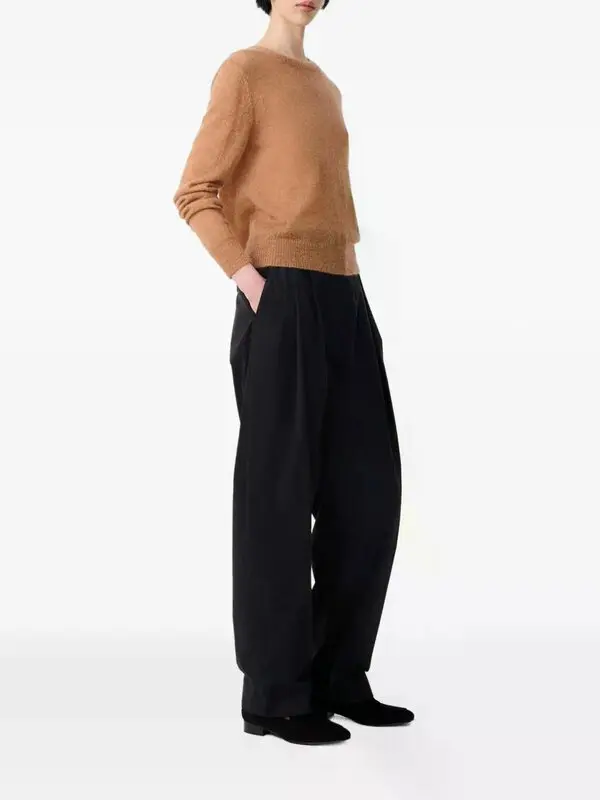 Studio Nicholson Eyla Ribbed-trim Sweater