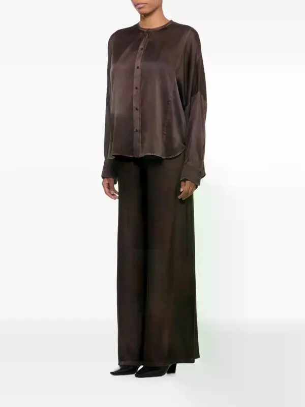 Avant Toi Mandarin-collar Shirt