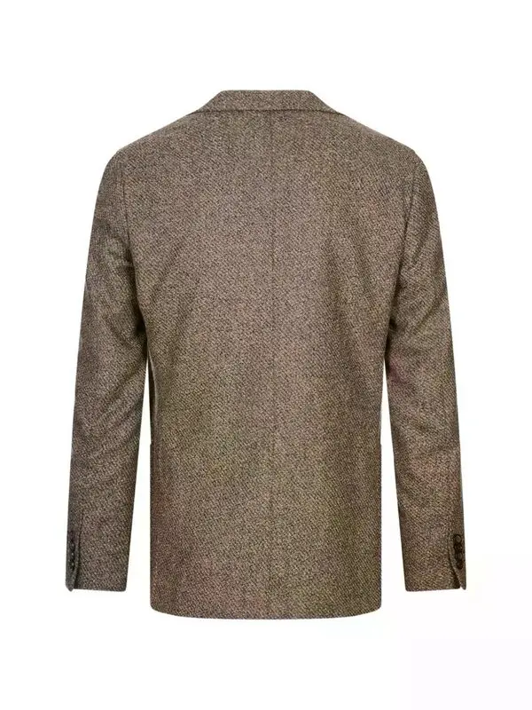 Canali Textured-finish Single-breasted Blazer