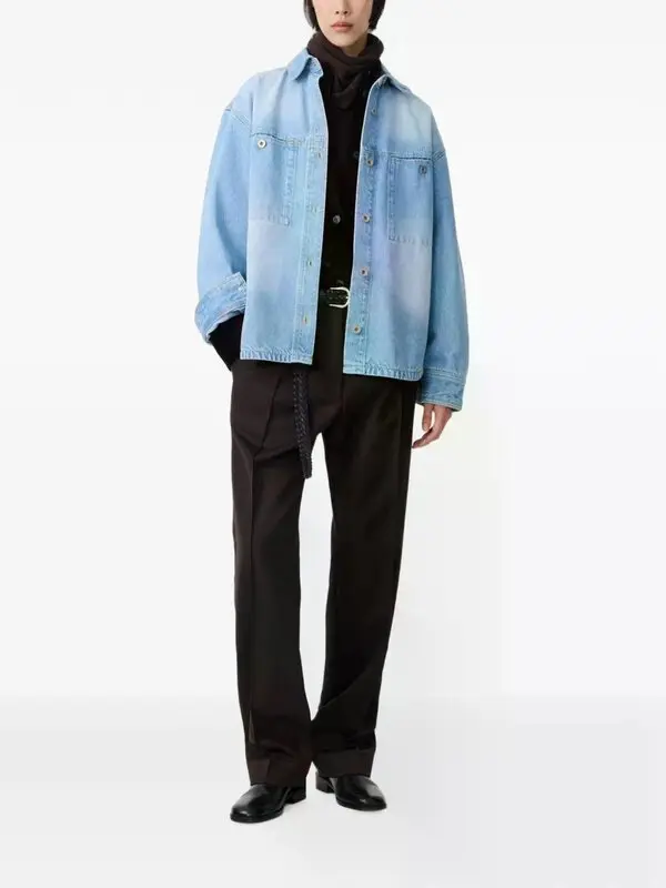 Studio Nicholson Joris Bleached-wash Shirt