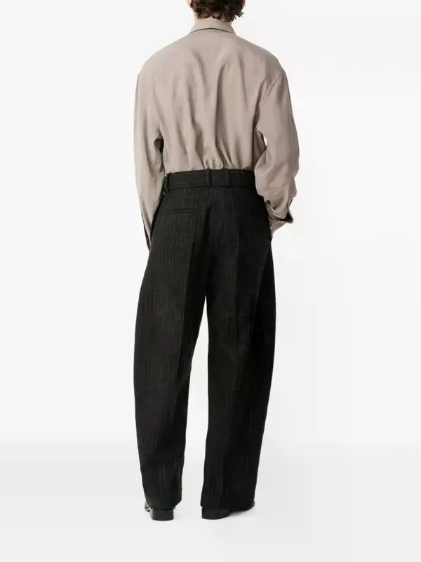 Studio Nicholson Vital Pinstripe-pattern Trousers