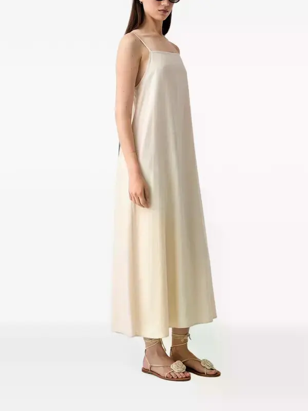 VICOLO Spaghetti-strap Scoop-back Maxi Dress
