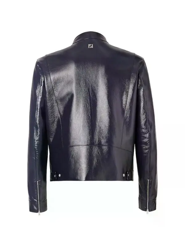 Fendi Shiny Leather Blouson