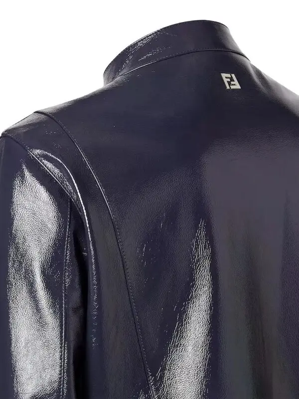 Fendi Shiny Leather Blouson