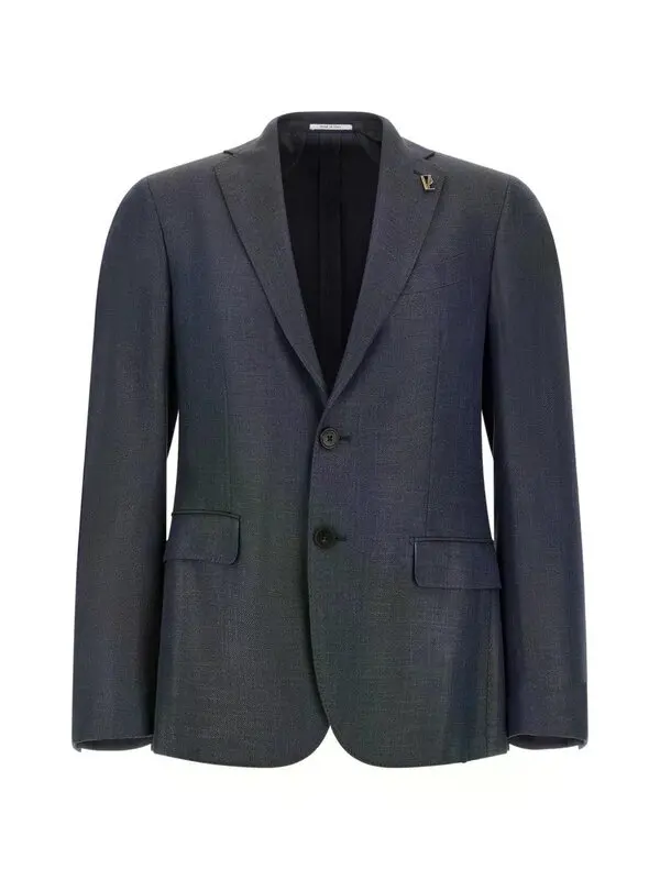 Pal Zileri Textured Single-breasted Blazer