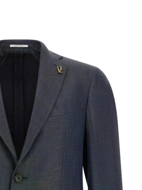 Pal Zileri Textured Single-breasted Blazer