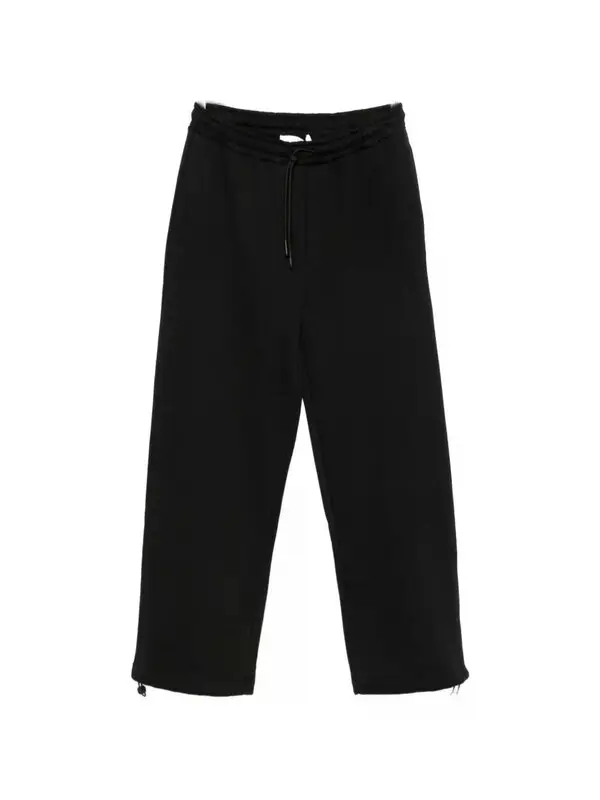 WOC Cajamarca Drawstring-waist Track Pants - Black