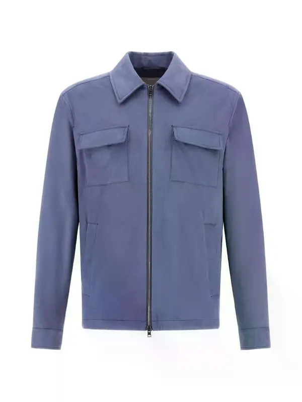 Herno Suede-effect Jacket