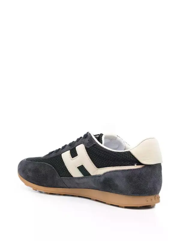 Hogan Logo-patch Panelled Sneakers
