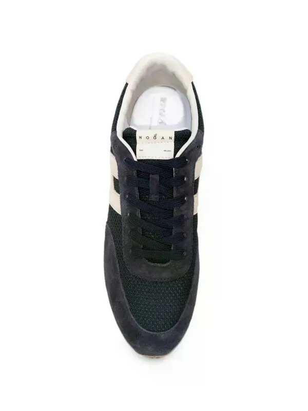 Hogan Logo-patch Panelled Sneakers