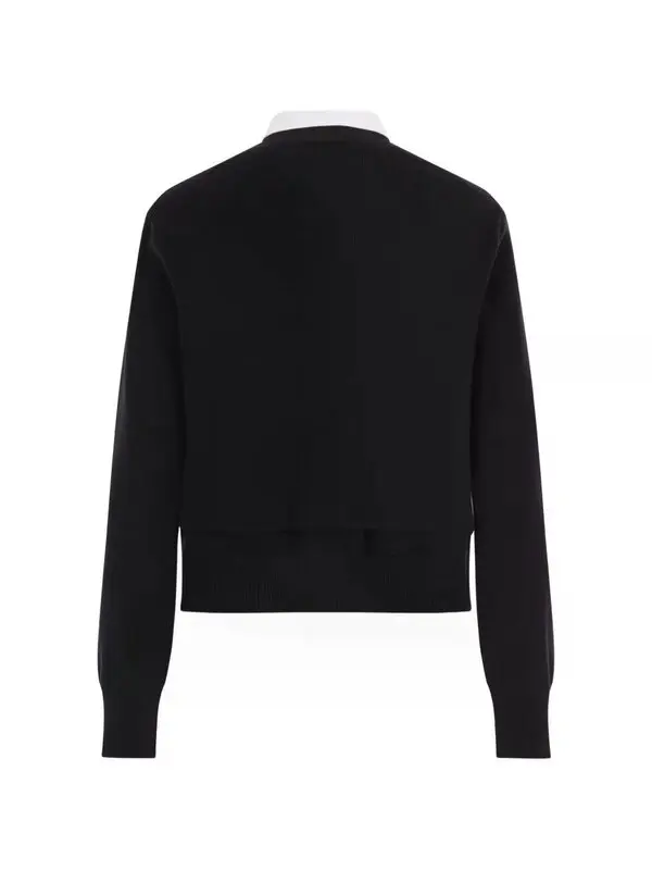 Sacai Layered V-neck Cardigan