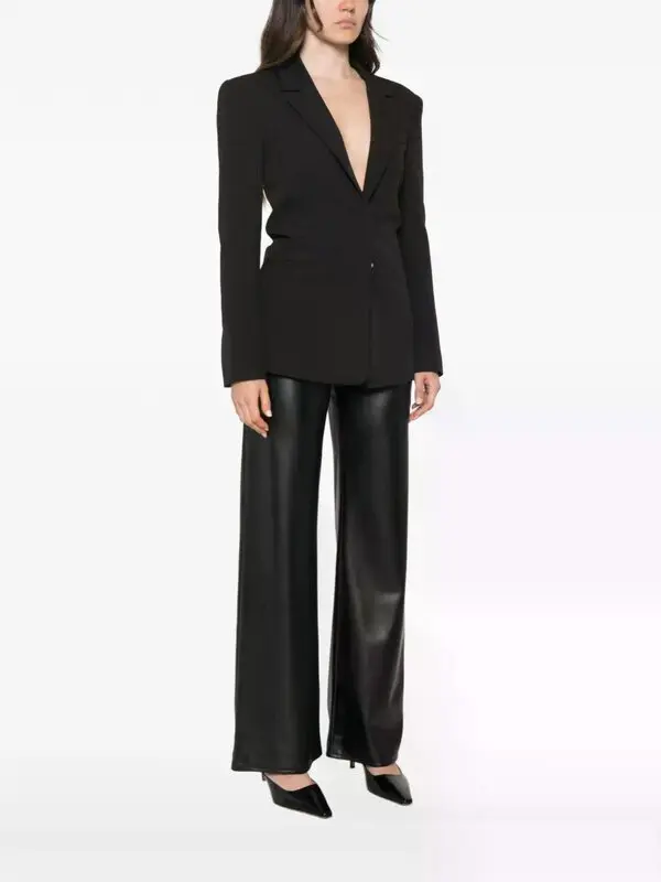 Patrizia Pepe Lace-up Structured Blazer