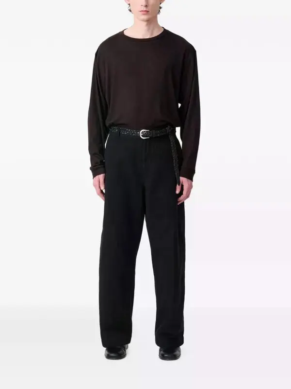Studio Nicholson Long-sleeved Jersey T-shirt