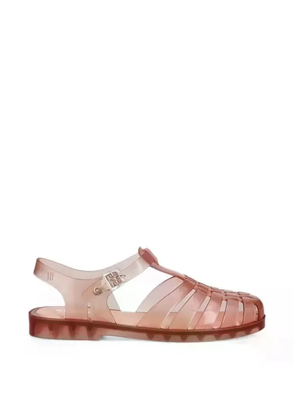 Melissa Possession Cage-style Buckled Sandals - Red