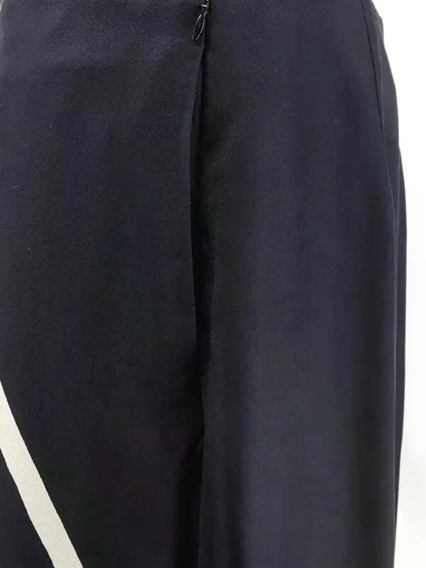 Alberta Ferretti Graphic-print Cropped Palazzo Pants