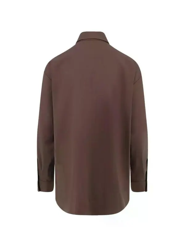 ALYSI Pointed-collar Shirt