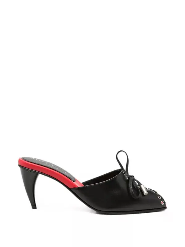Alexander McQueen Lace-up Open-toe Sandals - Black