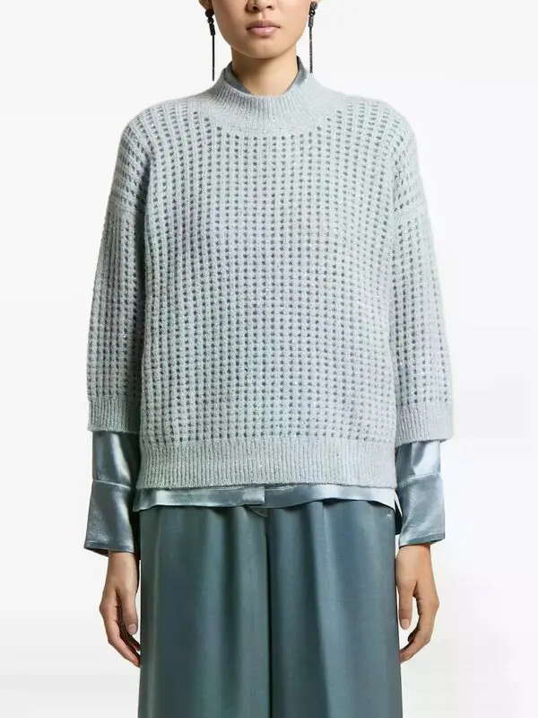 Peserico Open-knit Sweater
