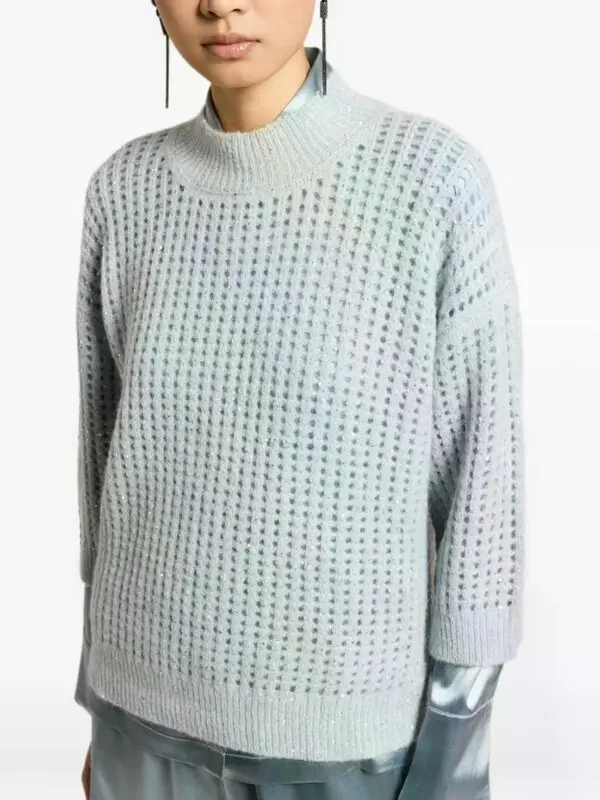 Peserico Open-knit Sweater