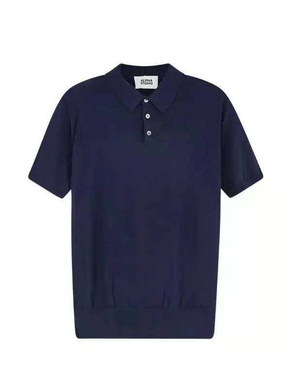 Alpha Studio Short-sleeve Polo Shirt