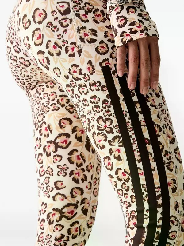 Adidas X Farm Rio Leopard-print Leggings