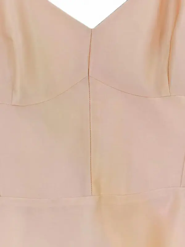 Alberta Ferretti Silk Midi Dress