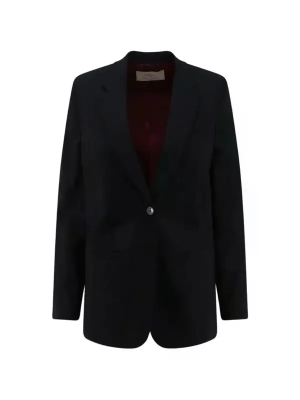 ALYSI Single-breasted Blazer - Black