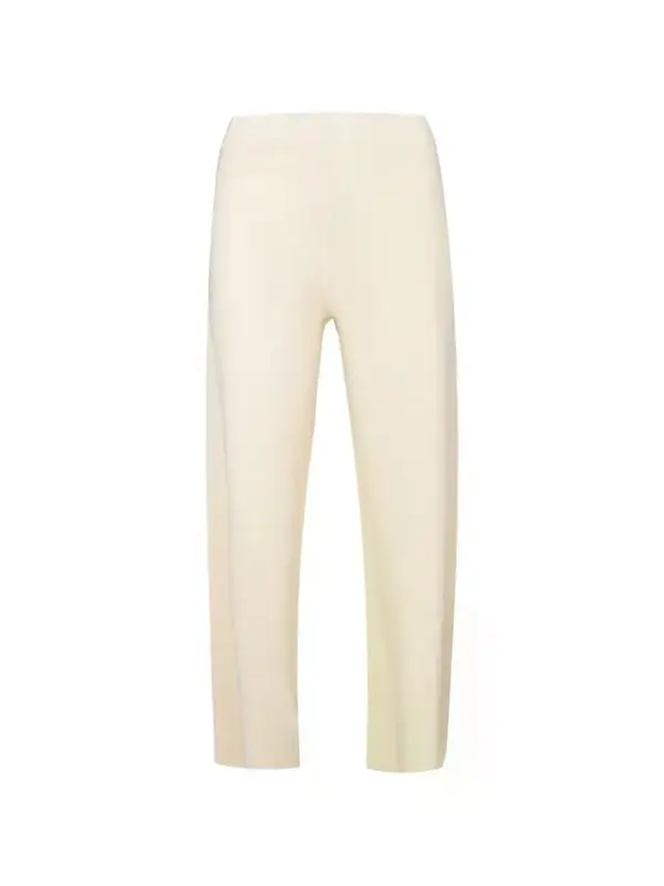 IZAAK AZANEI Ribbed-knit Culottes