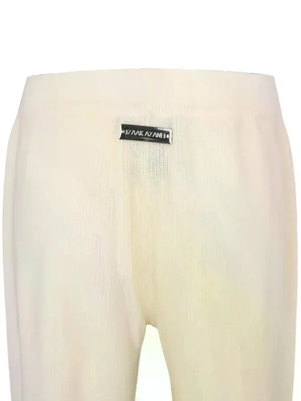IZAAK AZANEI Ribbed-knit Culottes
