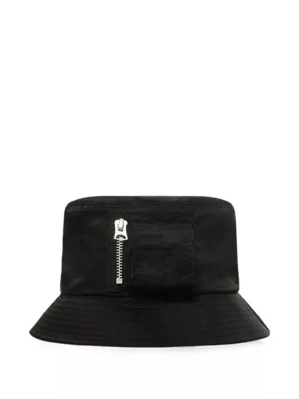 Sacai Pocket-detail Bucket Hat - Black