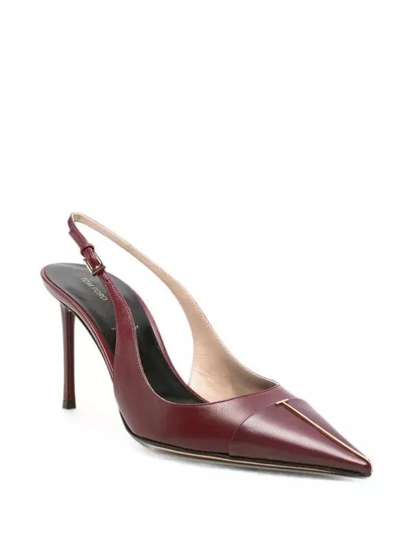 TOM FORD T-bar Pointed-toe Pumps