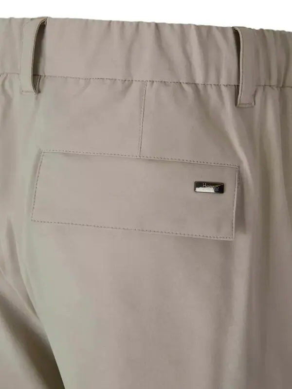 Herno Resort Pleated-detail Cargo-pocket Trousers