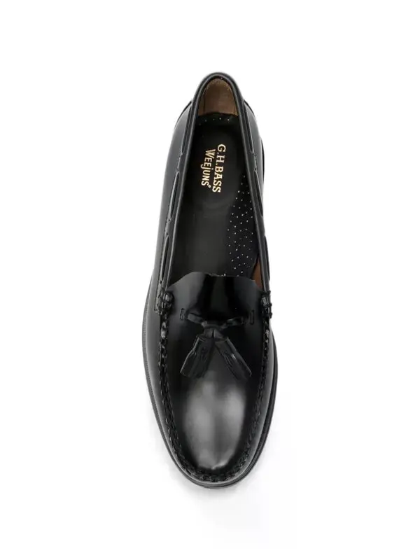 G.H.BASS Weejun Heritage Larkin Tassel Loafers - Black
