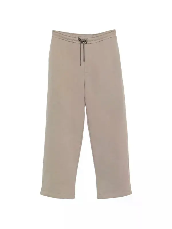 WOC Drawstring-waist Track Pants - Neutrals