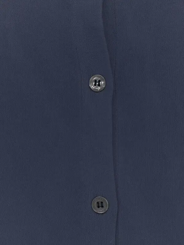 Aspesi Button-up Crew-neck Cardigan