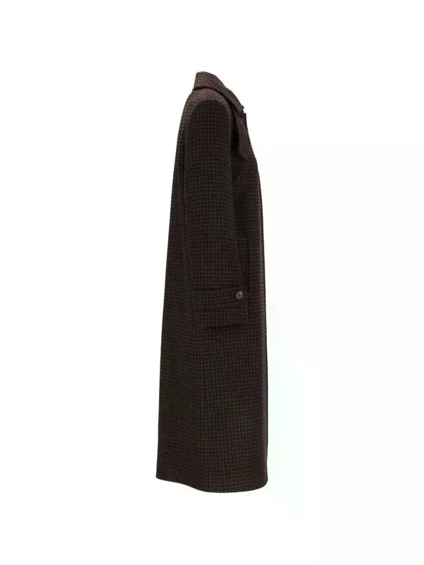 Tagliatore Bethany Houndstooth-pattern Coat