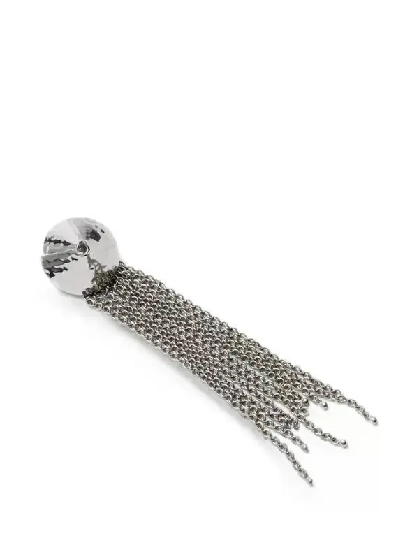 LEMAIRE Chain Tassel Brooch In Brass