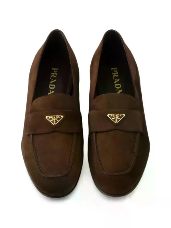 Prada Suede Loafers