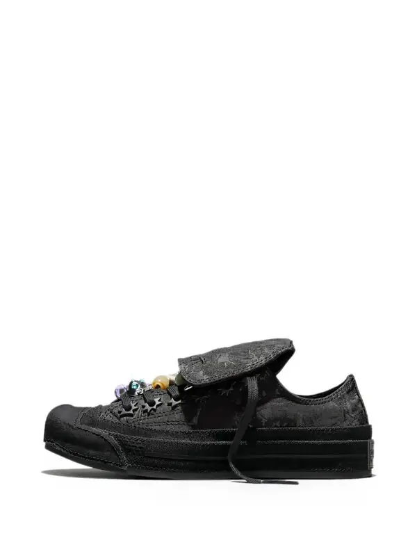 CONVERSE X Collina Strada Chuck 70 Charm-embellished Sneakers - Black