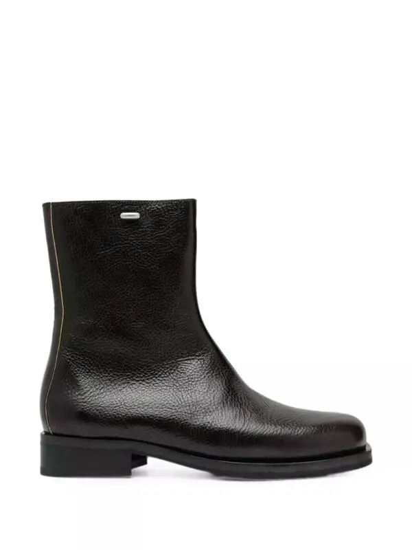 Our Legacy Camion Leather Biker Boots - Brown