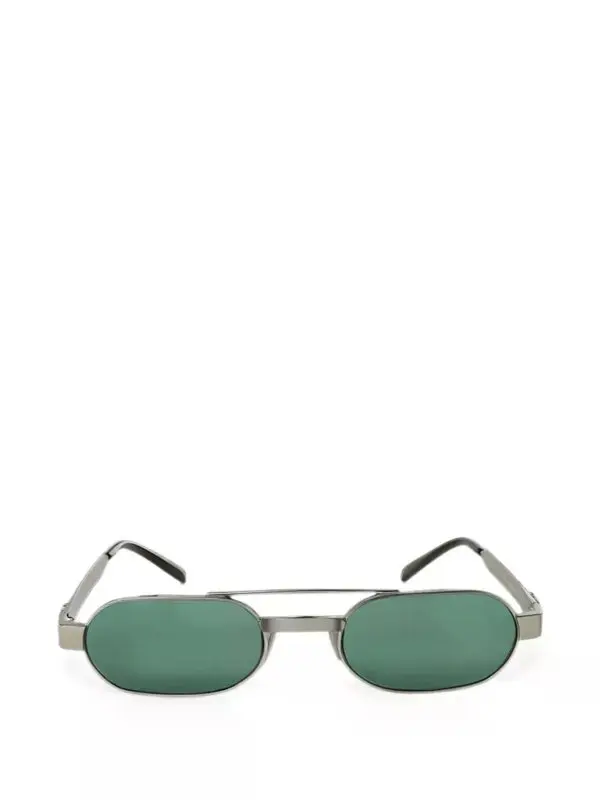 Miu Miu Geometric-frame Sunglasses - Silver