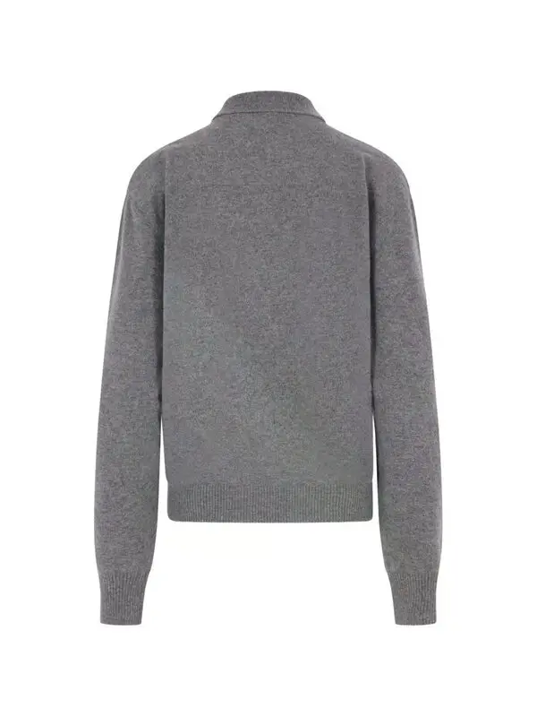 RÓHE Argyle-check Long-sleeve Sweater