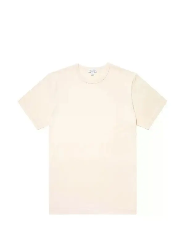 Sunspel Crew-neck Classic T-shirt - Neutrals