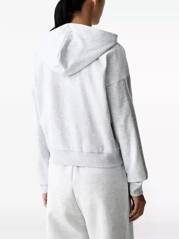 Adidas Embroidered Logo Zip-up Hoodie
